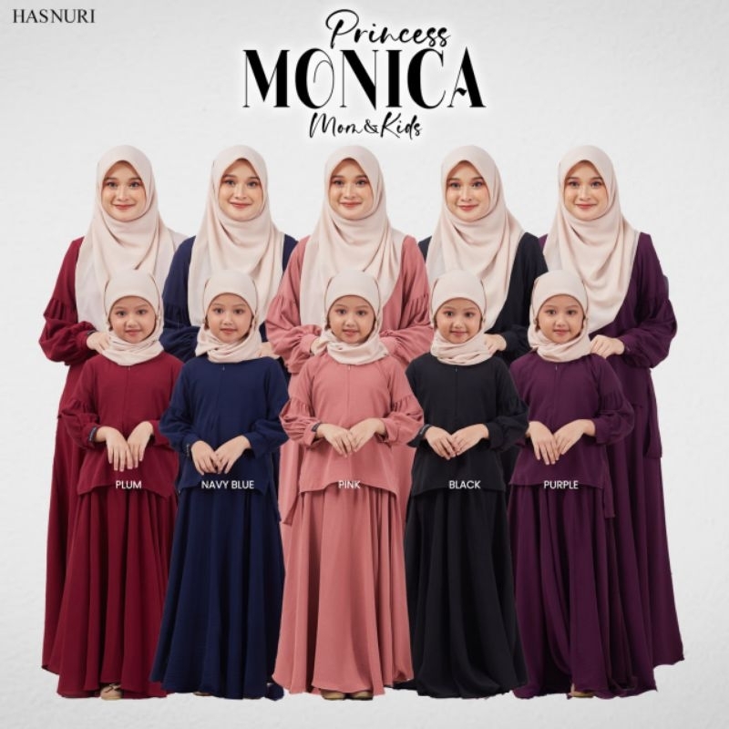 Princess Monica Kids By Hasnuri Readystok HotItem | Shopee Malaysia