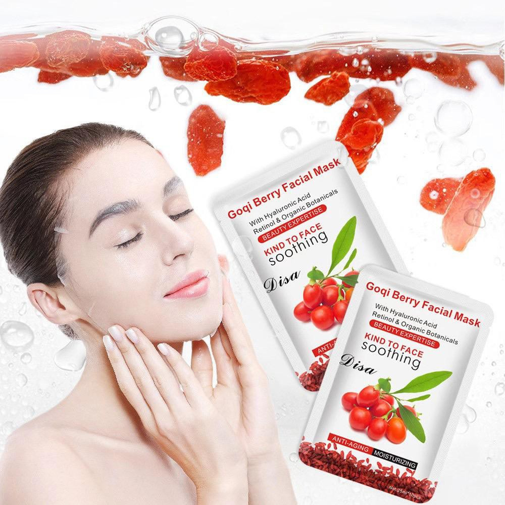 {Ready Stock} Goqi Berry HA Soothing Moisturizing Facial Mask Box 25ml ...