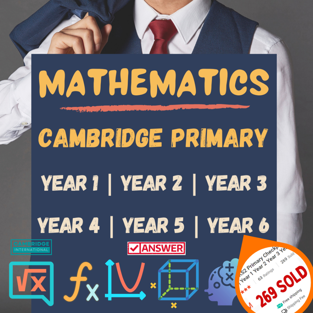 1🟨KS1 | KS2 Cambridge Primary Checkpoint Mathematics Practice + Answer ...