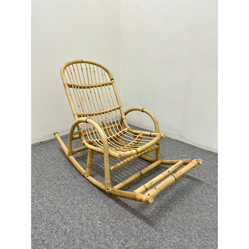 Kerusi Goyang Budak Rotan / Kids Rattan Rocking Chair / Kerusi Rotan ...