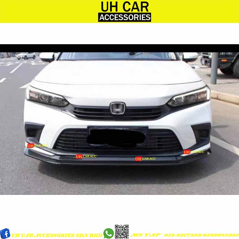 HONDA CIVIC FE 2022 2023 THAI FRONT SIDE REAR DIFFUSER LIP BODYKIT WITH ...