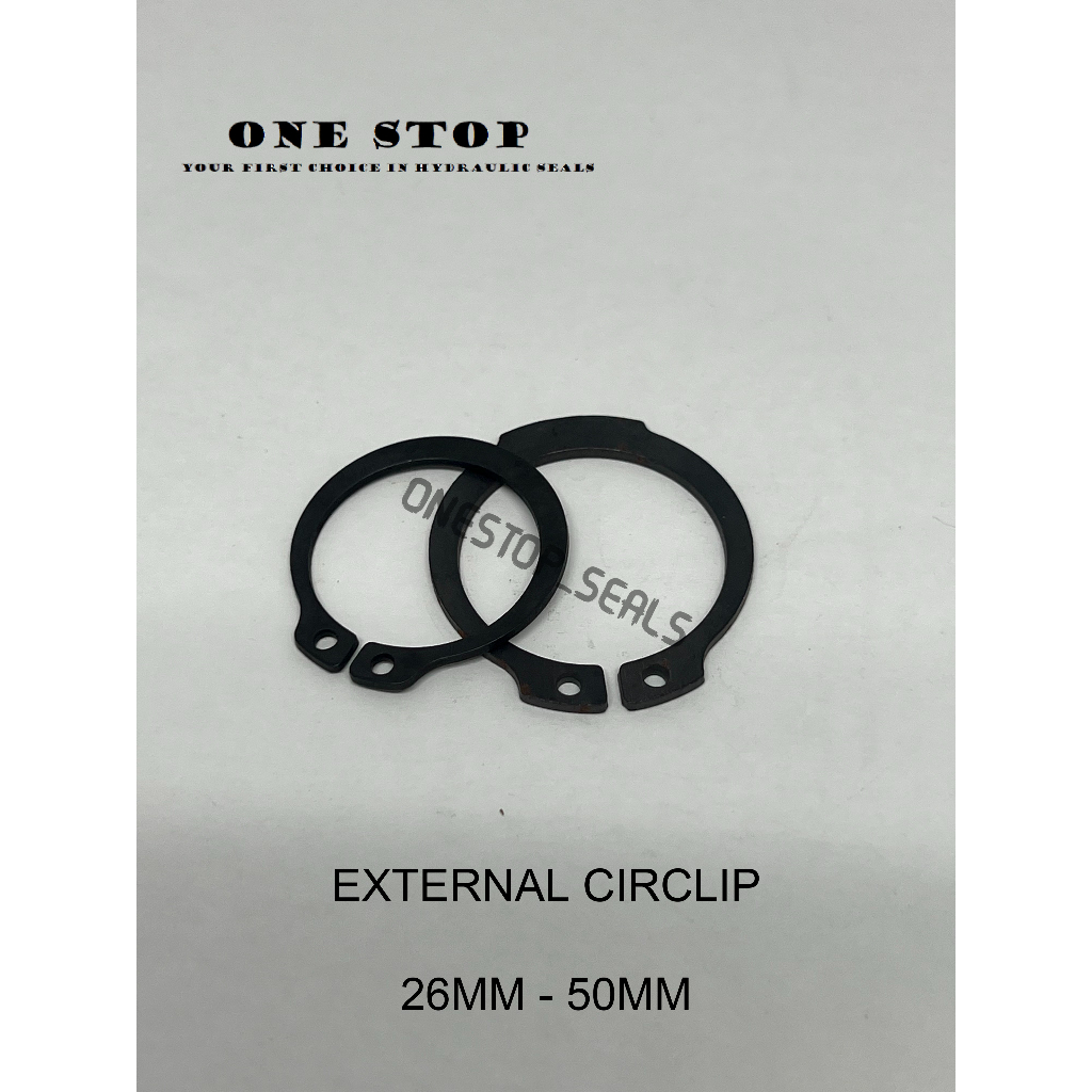 EXTERNAL CIRCLIP (TYPE A) 26MM - 50MM (EX STOCK) | Shopee Malaysia