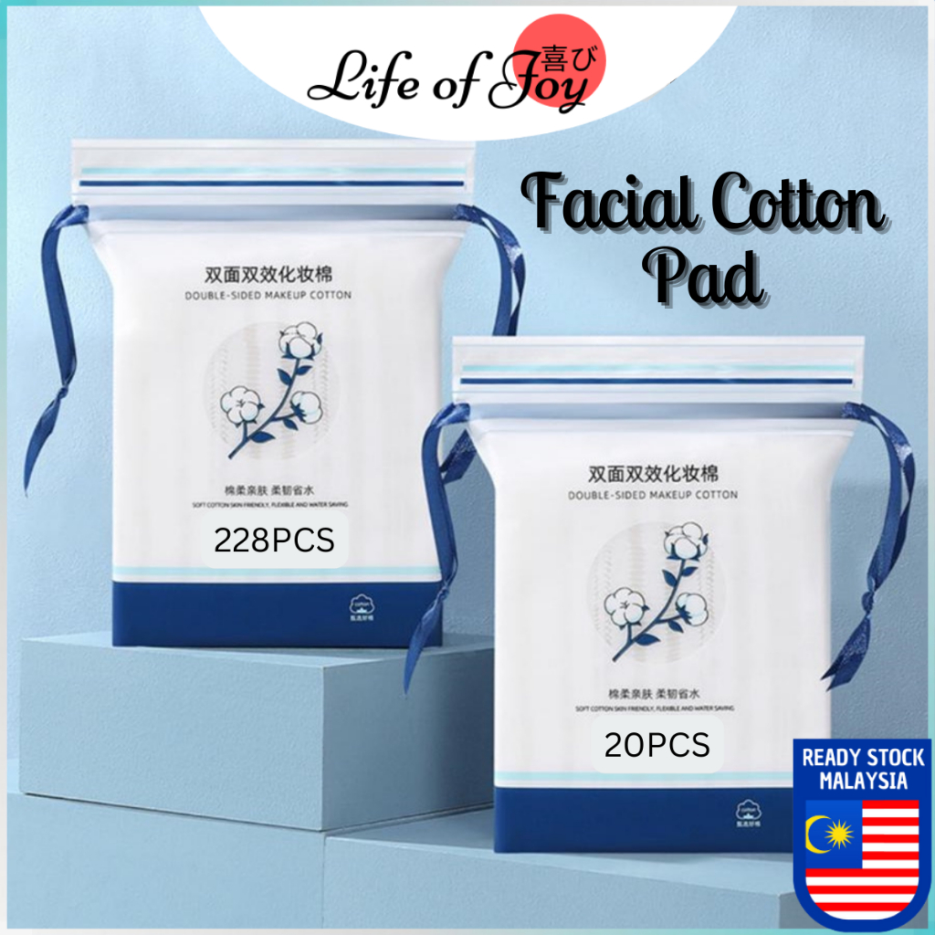 228/20 pcs Cotton Pad Facial Cosmetic Remover Nail Polish Remover Make ...