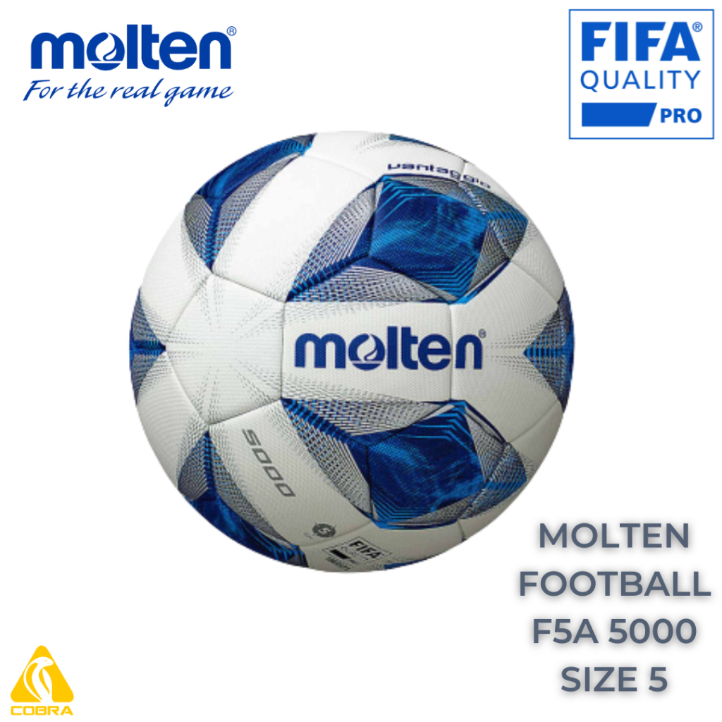 MOLTEN Football F5A 5000 Size 5 FIFA Quality Pro with ACENTEC ...
