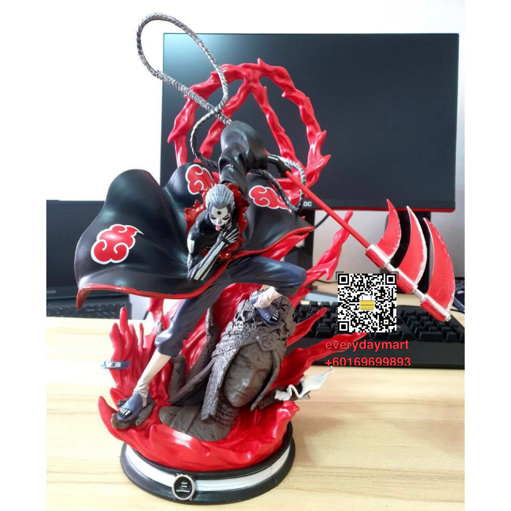 NARUTO🔥HIDAN🔥KAKUZU NEW MEMBER AKATSUKI STATUES ACTION FIGURE GK TOYS💥 ...