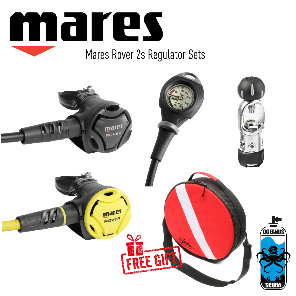 Mares Rover 2s Regulator Set with LPI, Scuba Diving Regulator | Shopee ...