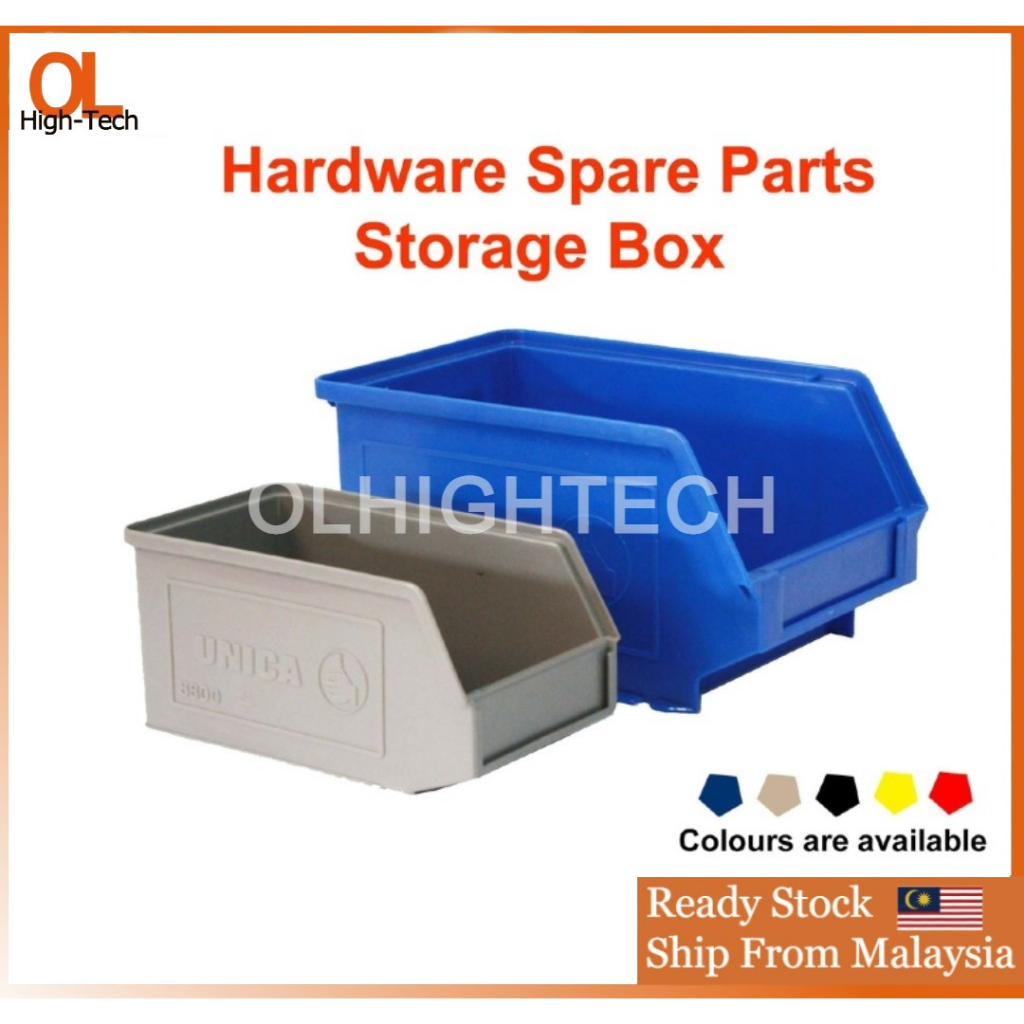 OLhightech - UNICA storage boxes/ stackable bins/ industrial container ...