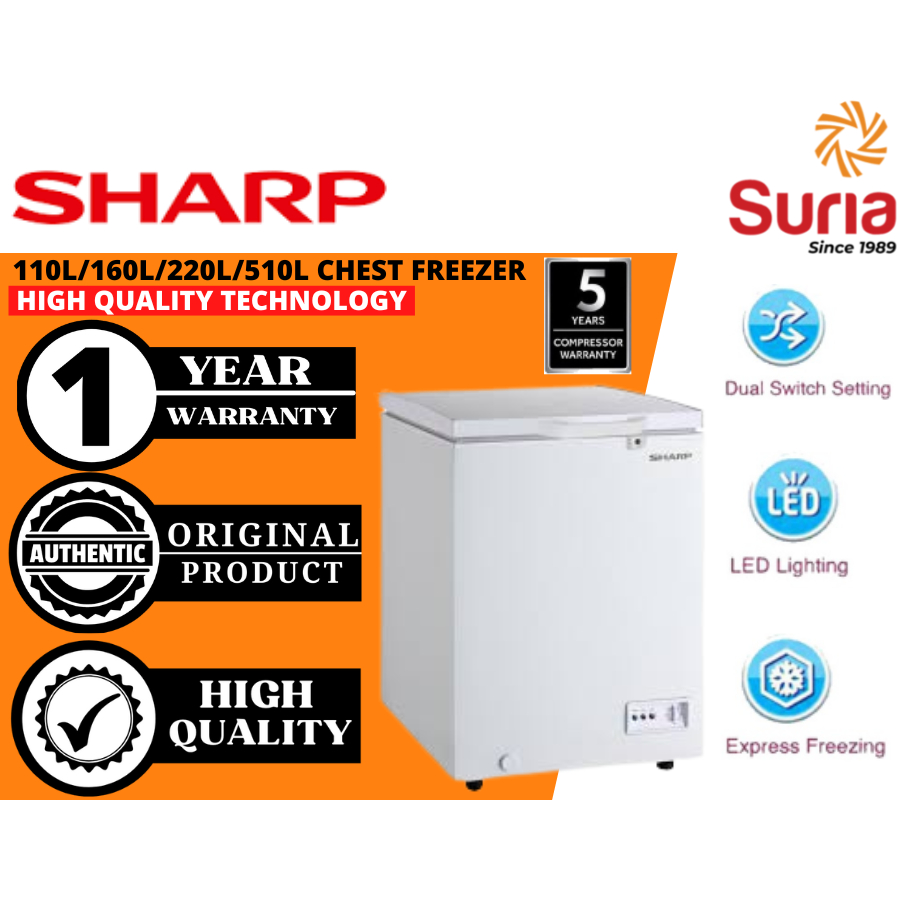 (Free Delivery Penang,Kedah & Perlis)Sharp 110L/160L/220L/510L R600A ...