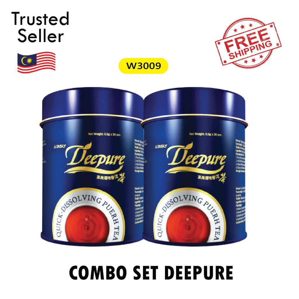 Deepure Tea sesuai untuk penyakit kencing manis darah tinggi -30 sachet ...