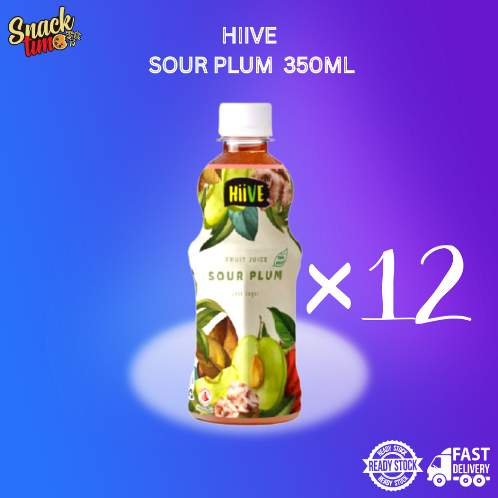 Halal Hiive 100% Fruit Juice 350ml x 12 | Shopee Malaysia