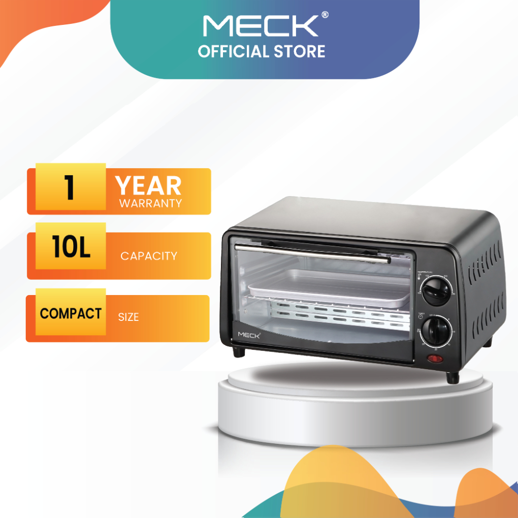MECK Electric Oven 10L MOT-10B | Shopee Malaysia