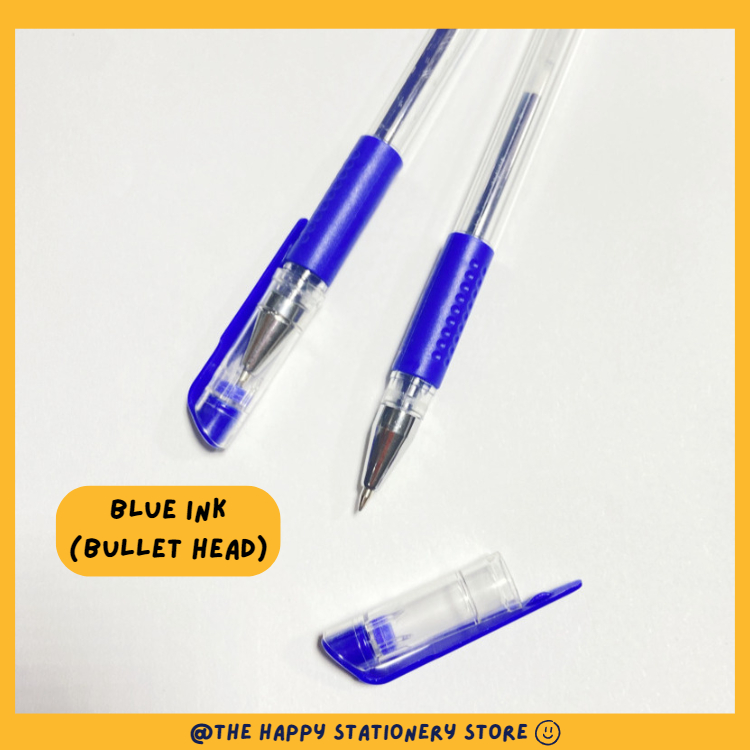 Gel Pen Black Pen Red Pen Blue Pen 0.5mm Pen Ballpoint Pen Needle Point ...