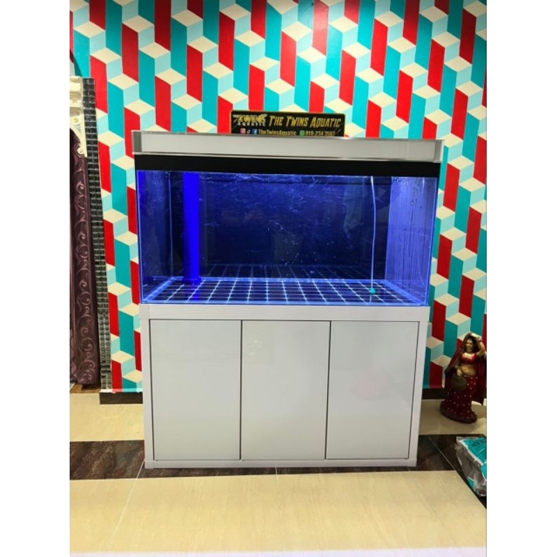 Promo Kintons / Aquapro 4x2x2 Feet Aquarium Cabinet Set Waterproof ...
