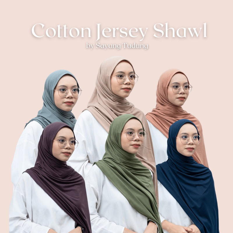COTTON JERSEY SHAWL | JERSEY SHAWL AWNING | IRONLESS SHAWL | LAZY SHAWL ...