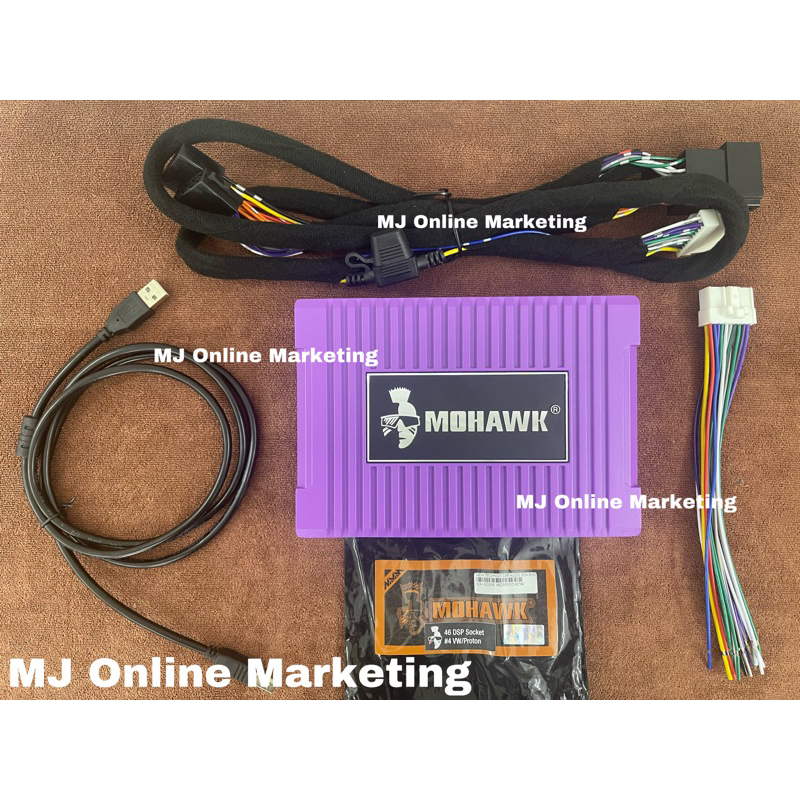 Mohawk Car Audio MU Series 4 Channel Amplifier DSP(Bluetooth Tuning ...