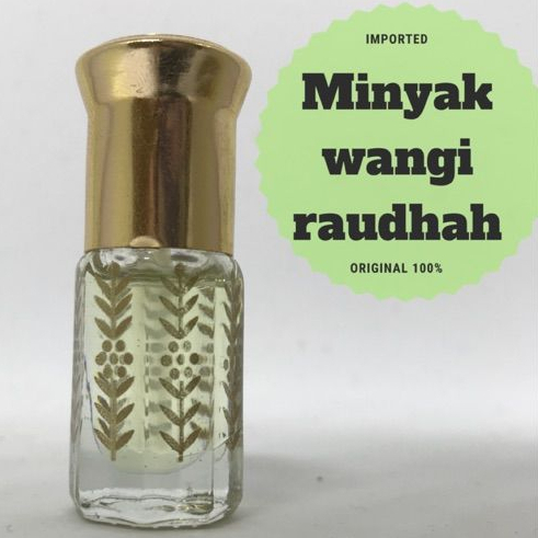 Minyak Wangi Raudhah Original Haruman Raudah Wangian Raudhah Bau ...