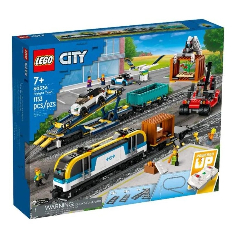 [TF toy] Lego City 60336 Freight Train | Shopee Malaysia