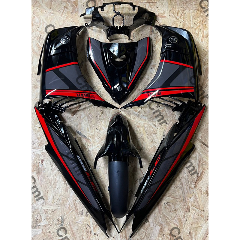 Cover Set Lc135 V2/V3/V4/V5/V6/V7 Batman Energi Cover Balck Red 135 ...