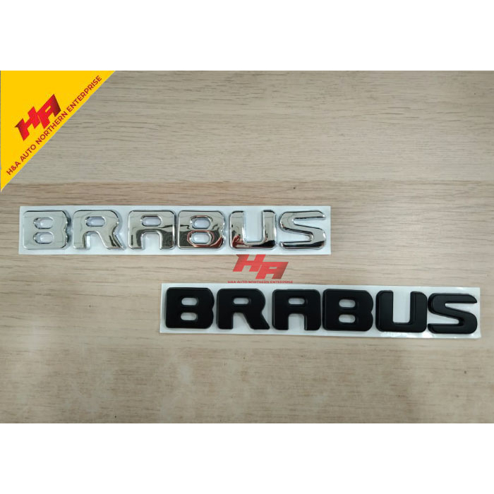 Mercedes Benz Brabus Logo Car Emblem | Shopee Malaysia