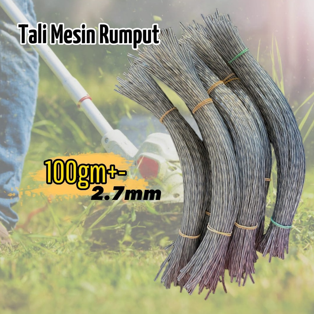 Tali Mesin Rumput Tahan Lasak 2.7/3.0mm/Heavy Duty Nylon Cutter Tali ...