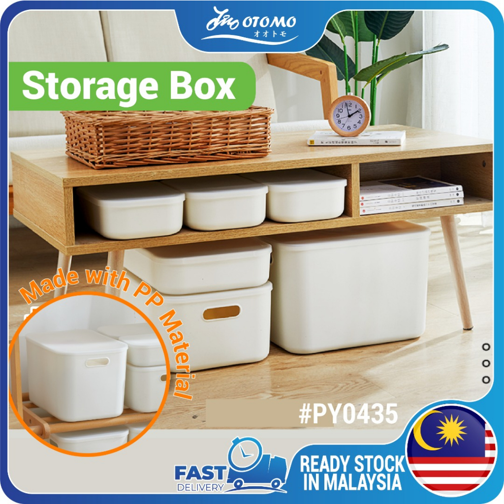 White Storage Box Lid Box Storage Basket Container Storage Box ...