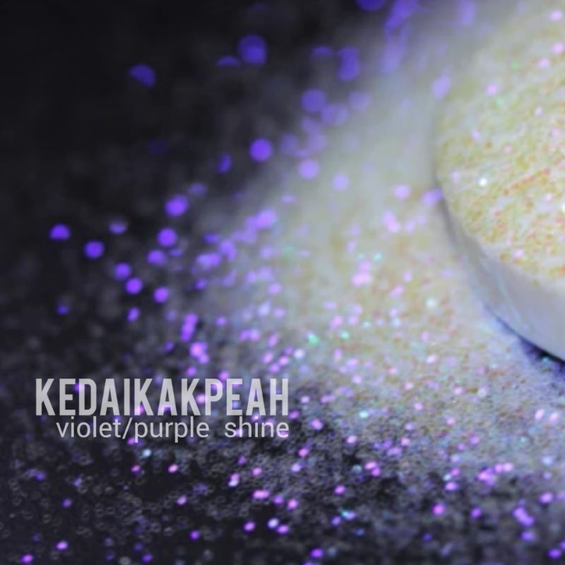 Glitter For Henna Purple Shine/Violet HOLOGRAPHIC White Crystal Henna ...