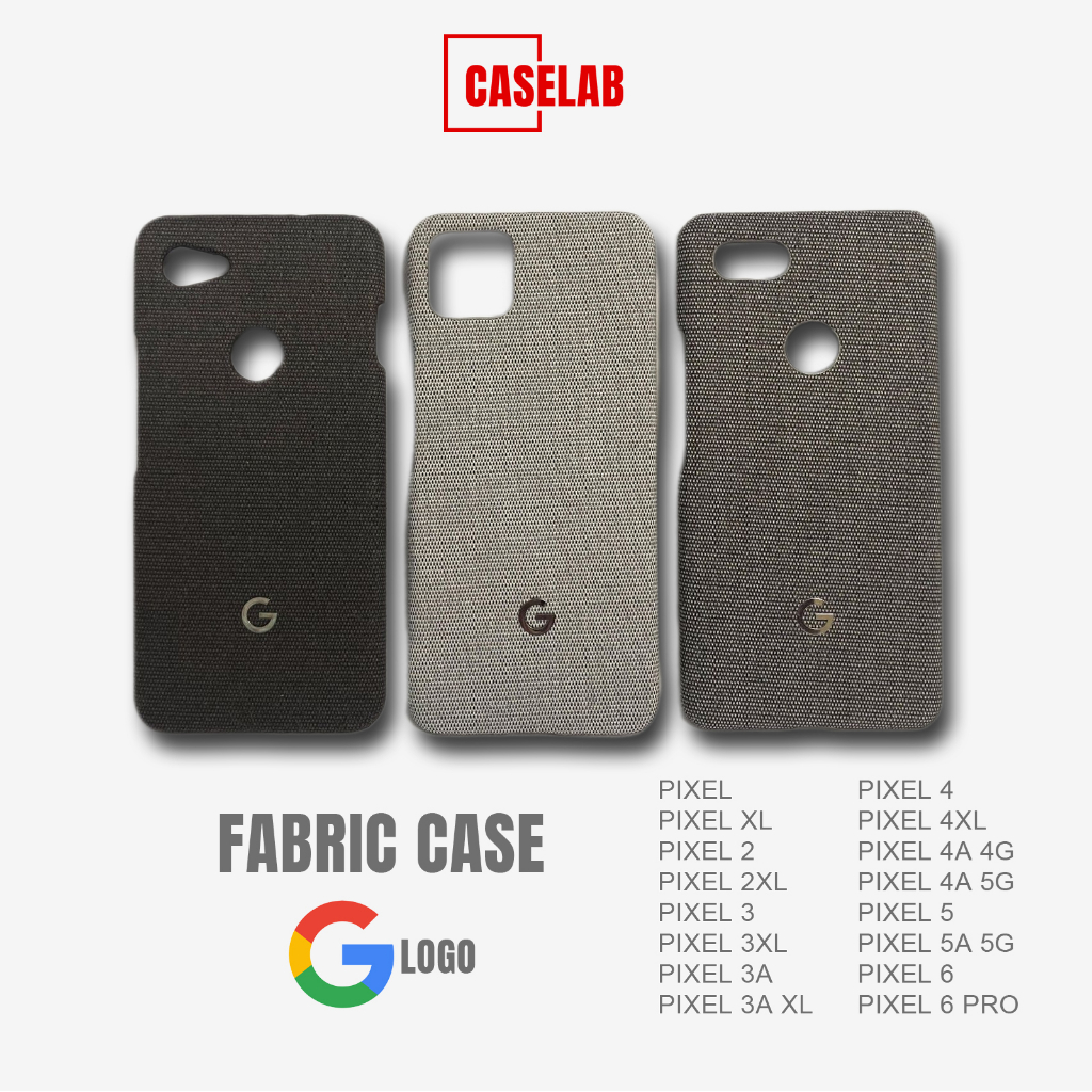 Fabric Case Google Pixel XL | 2 XL | 3 XL | 3A XL | 4 XL | 4A 4G 5G | 5 ...