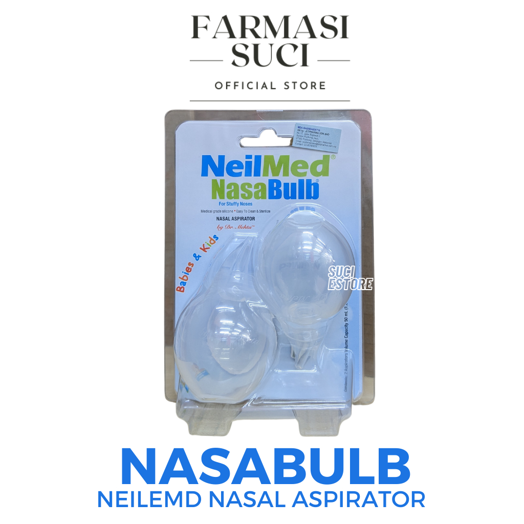 NeilMed NasaBulb For Stuffy Noses - Penyedut Alat Sedut Hingus Baby ...