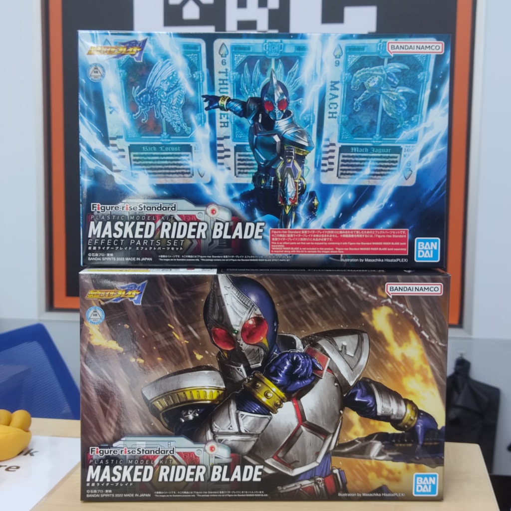 [Ready Stock] Bandai Figure Rise Standard Masked Rider Blade | Shopee ...