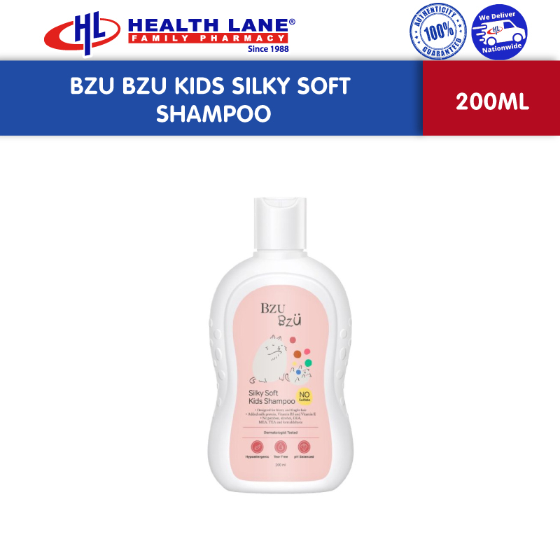 BZU BZU KIDS SILKY SOFT SHAMPOO (200ML) | Shopee Malaysia