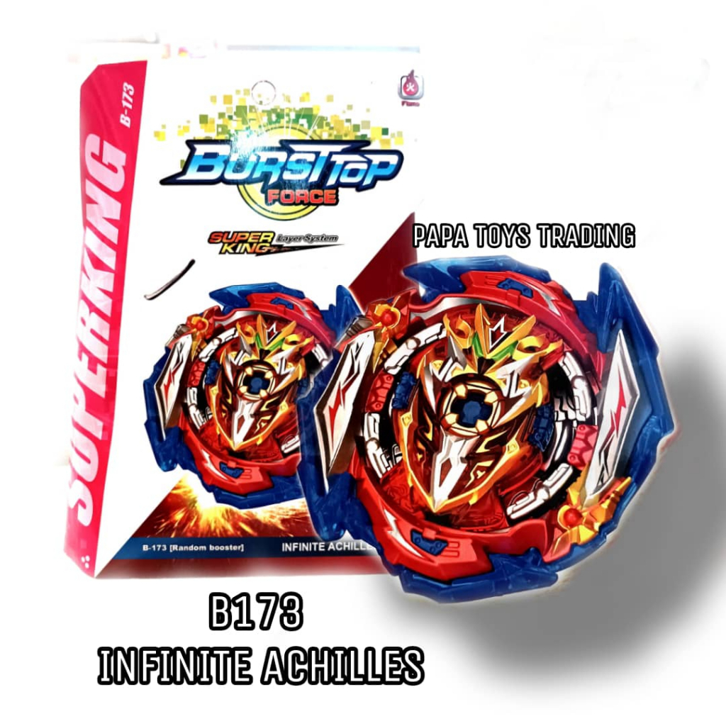 READY STOCKS ON SELANGOR!!!!B-173 Infinite Achilles Beyblade Burst ...