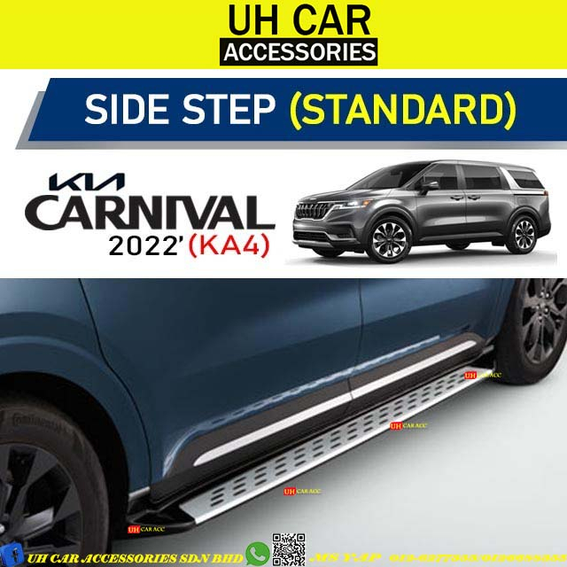 KIA CARNIVAL 2022 KA4 RUNNING BOARD SIDE STEP OEM | Shopee Malaysia