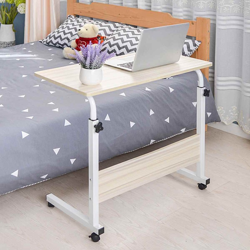Multifunctional L60/80cm Adjustable Bedside Laptop Table Sofa Side ...