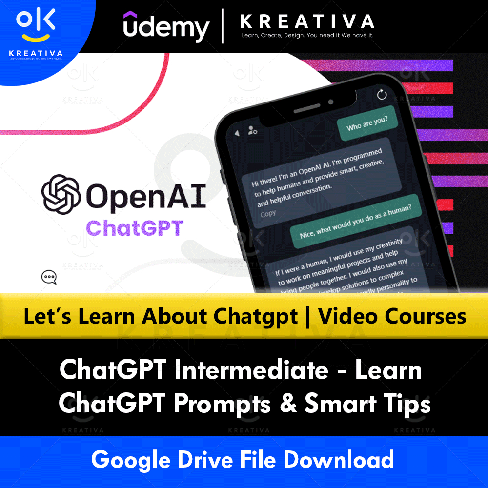 Chatgpt Video Course-ChatGPT Intermediate - Learn ChatGPT Prompts & Smart Tips | Learn Chatgpt ...