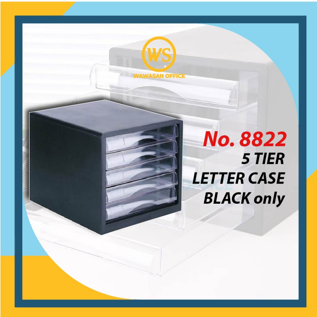 Document Tray 4 Tier / 5 Tier Tray Document Drawer / Document Organizer ...