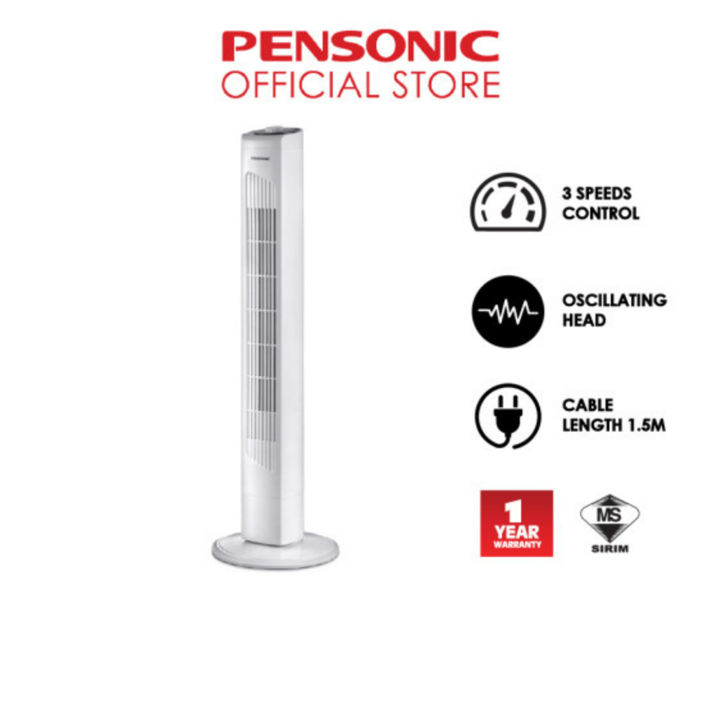 [ Online Exclusive ] Pensonic Tower Fan | Kipas Menara | PTW-181 ...