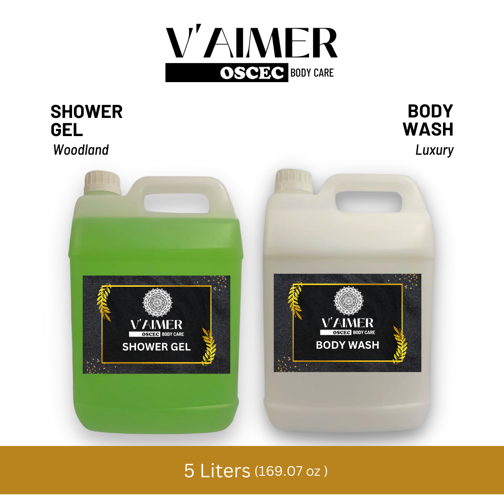 V'Aimer Body wash & Shower Gel Soap 5L & 500ml [ Bath your body after ...