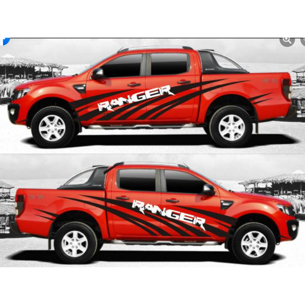 Toyota Hilux Sticker Body Car Side Lining- 4x4, TRD, GAZOO, ROGUE, GR ...