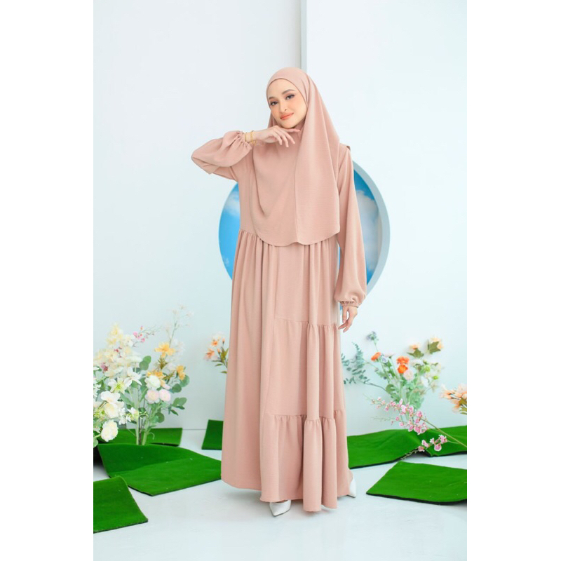 SUMAIYAH DRESS INCLUDED TUDUNG SAROONG | Shopee Malaysia