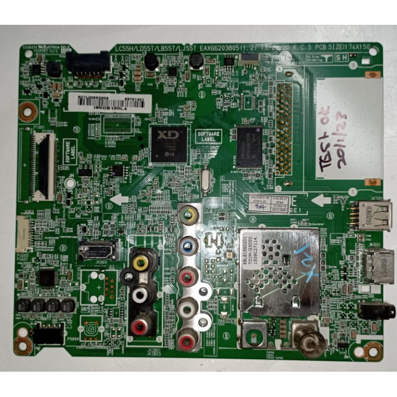 LG 43LF540T.ATS/EAX66203805/MAIN/BOARD | Shopee Malaysia