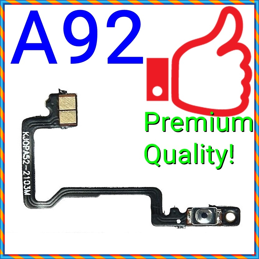 (Press like ORI) NEW ORI On Off Power Volume Button Switch Flex Ribbon for Oppo A92 (2020 ...