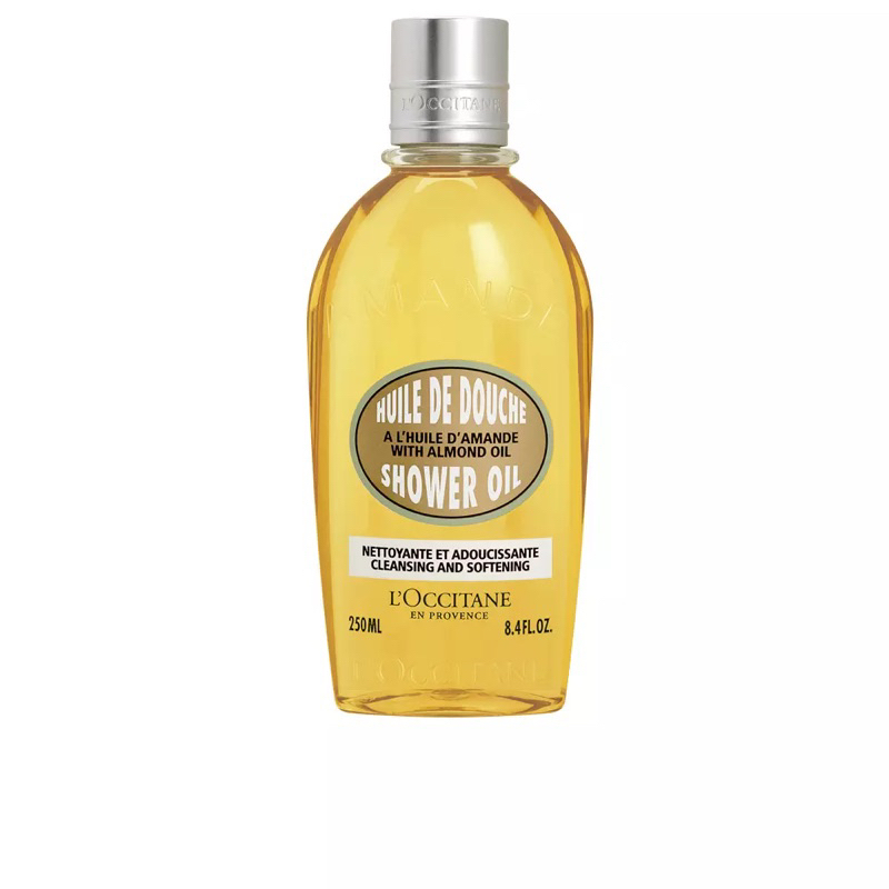 NEW L'Occitane Amande Huile De Douche Shower Oil 250ml Made in France ...