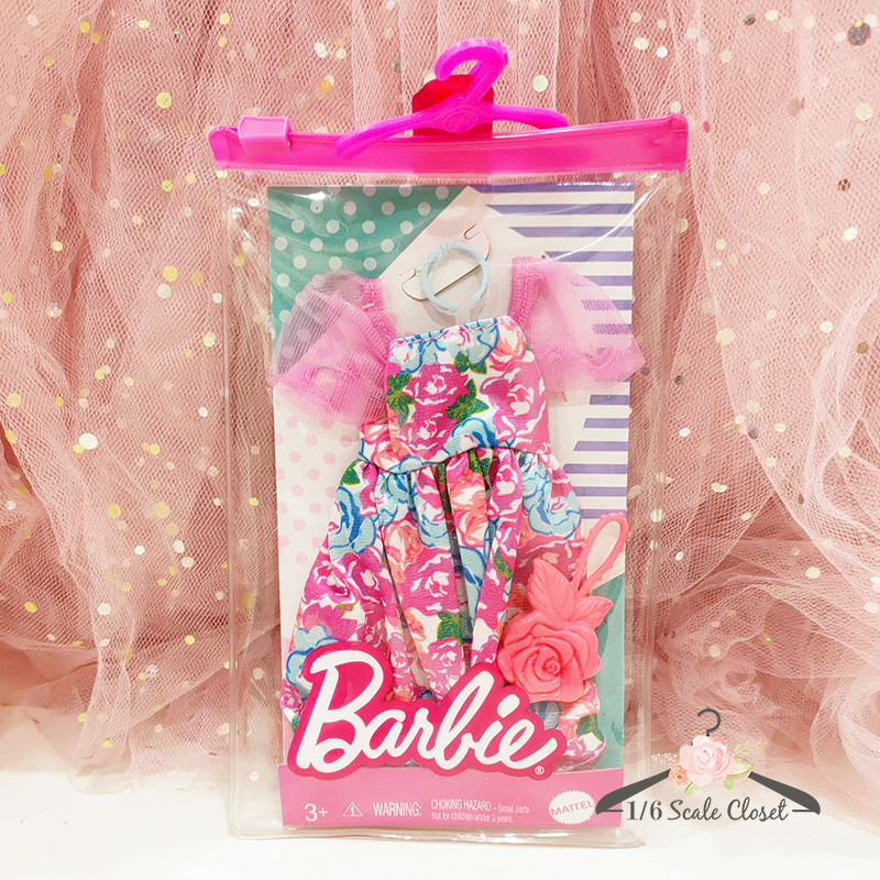 Barbie Fashion Pack With Floral Dress (GRC00) | Shopee Malaysia