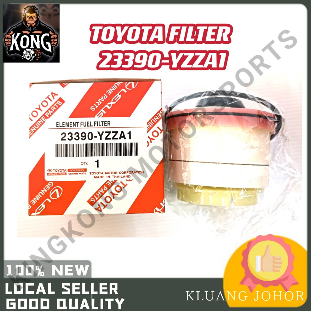 Toyota Hilux fortuner Hiace Fuel Filter 23390-YZZA1 Diesel Kun50 L200 ...