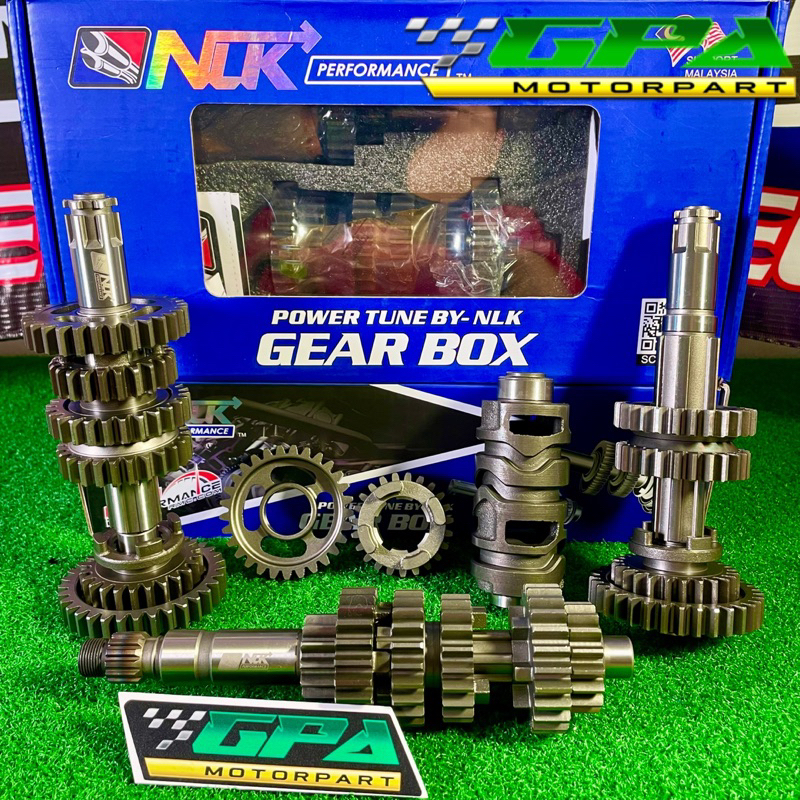 NLK PERFORMANCE RACING GEAR BOX 6 SPEED Y15ZR V1 V2 LC5S | Shopee Malaysia