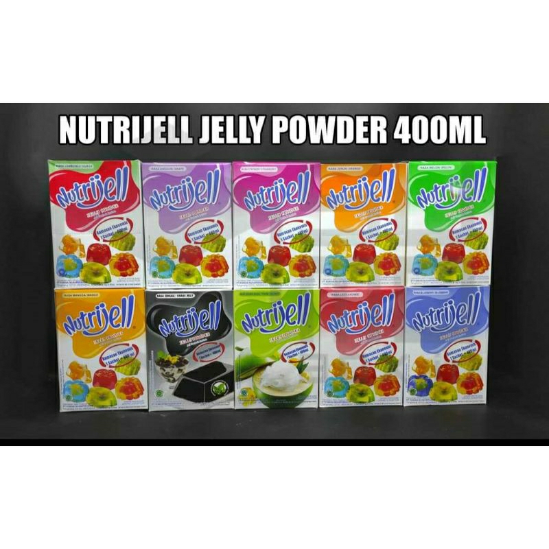 Nutrijell Jelly Powder 120gram ( 12 sachet@10gr ) | Shopee Malaysia