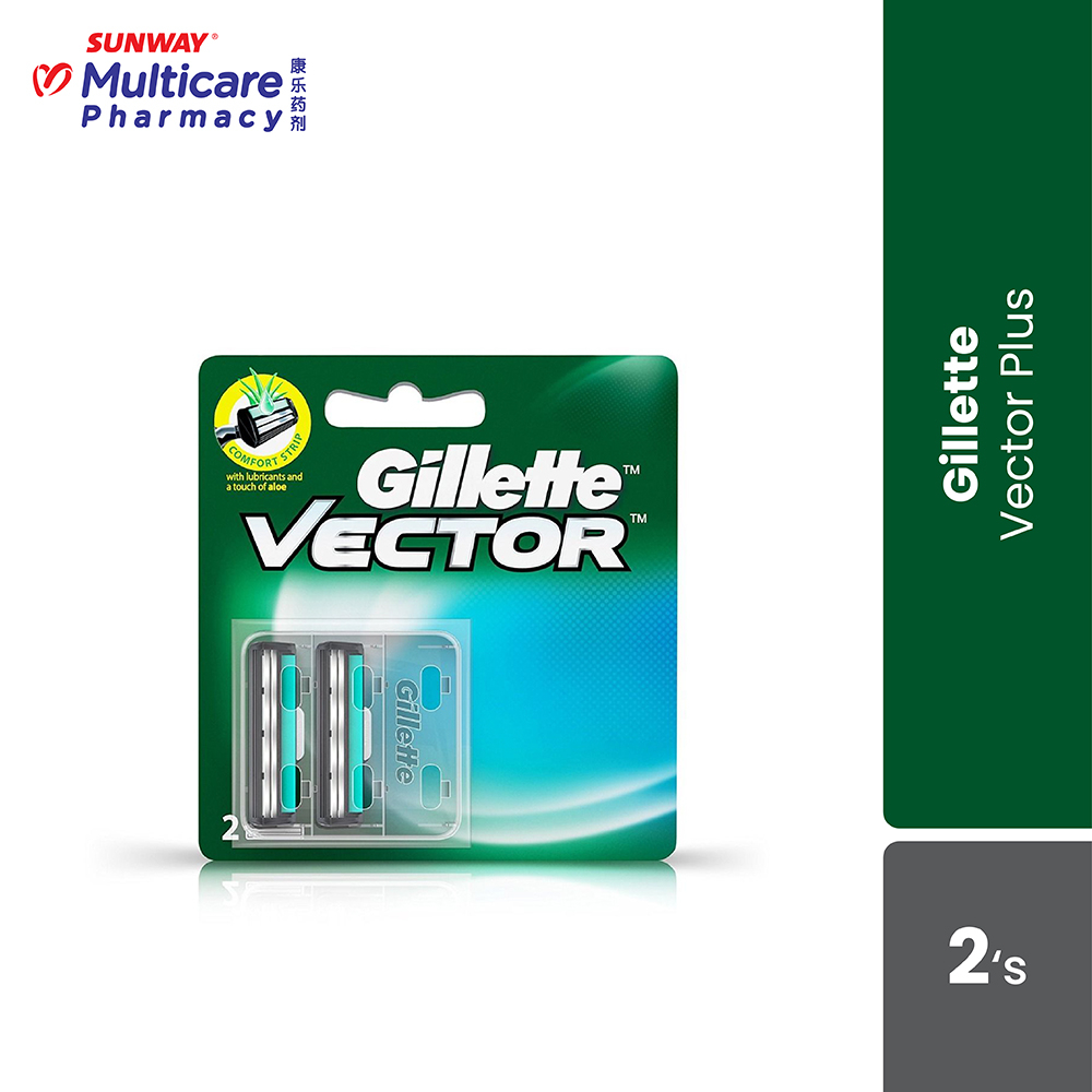 Gillette Vector 2 Cartridge (1's) | Shopee Malaysia