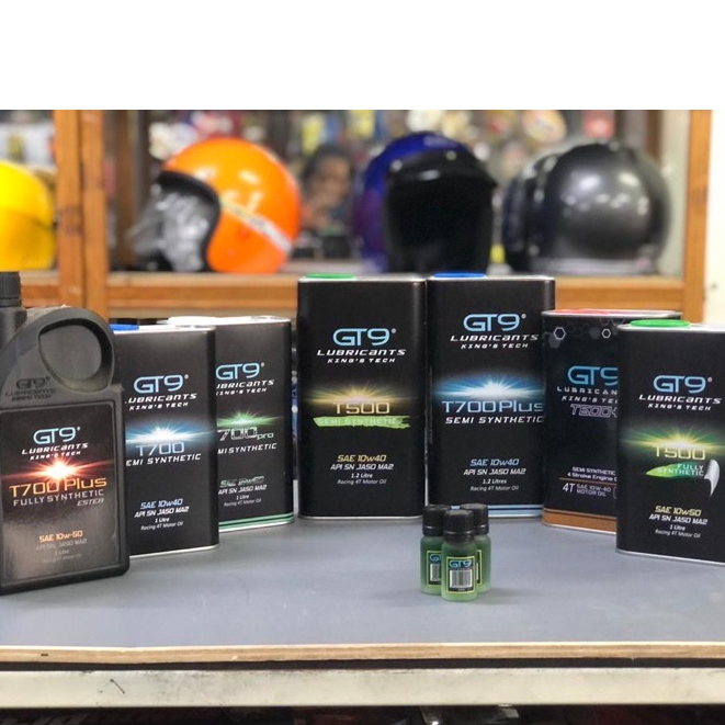 GT9 T500 T600(MB) T700 Street & Scooter (Fully Semi) 10w40 10w50 1liter ...