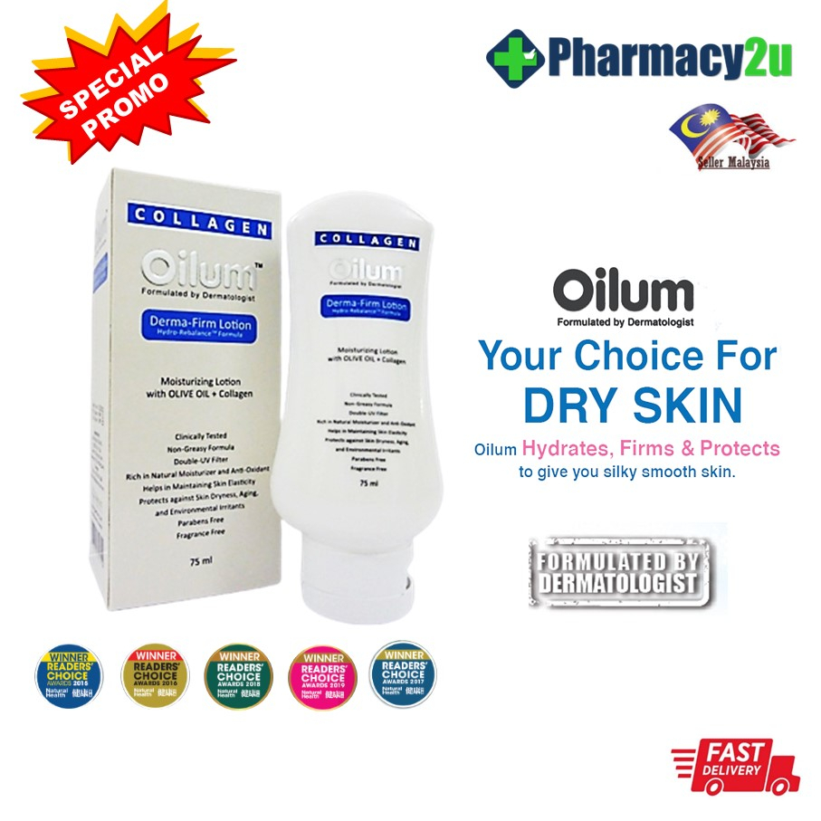 OILUM COLLAGEN HYDRO-REBALANCE FIRMING LOTION 75ML *EXP 05/25* | Shopee ...