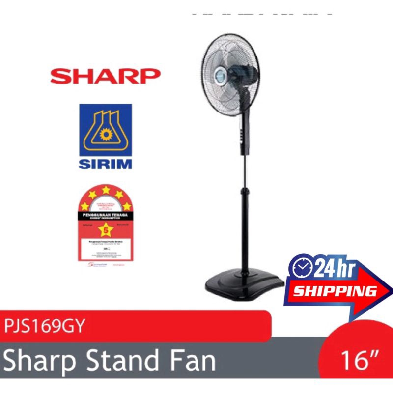 Sharp Stand Fan 16 Inch Made In Malaysia Energy Saving Rated 5 Star 16 ...